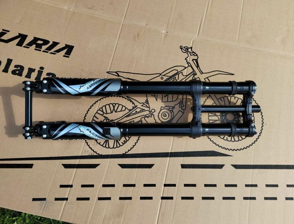 Factory front fork on Sur-Ron X/L1e/Talaria Sting - E-Moto Park